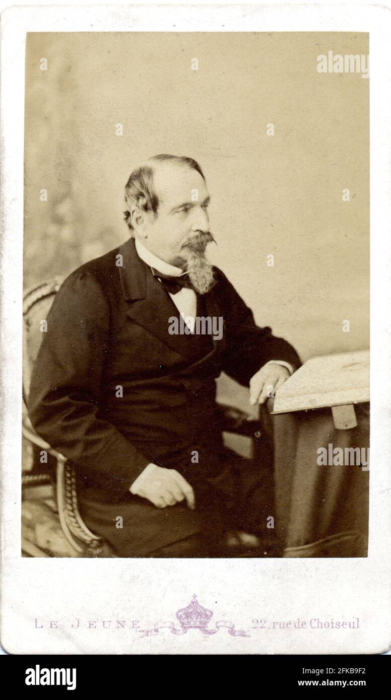 Charles-Louis-Napoleon Bonaparte (Napoleon III) (1808-1873). President ...