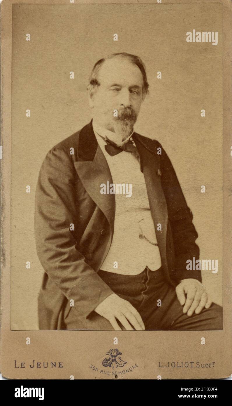 Charles-Louis-Napoleon Bonaparte (Napoleon III) (1808-1873). President ...