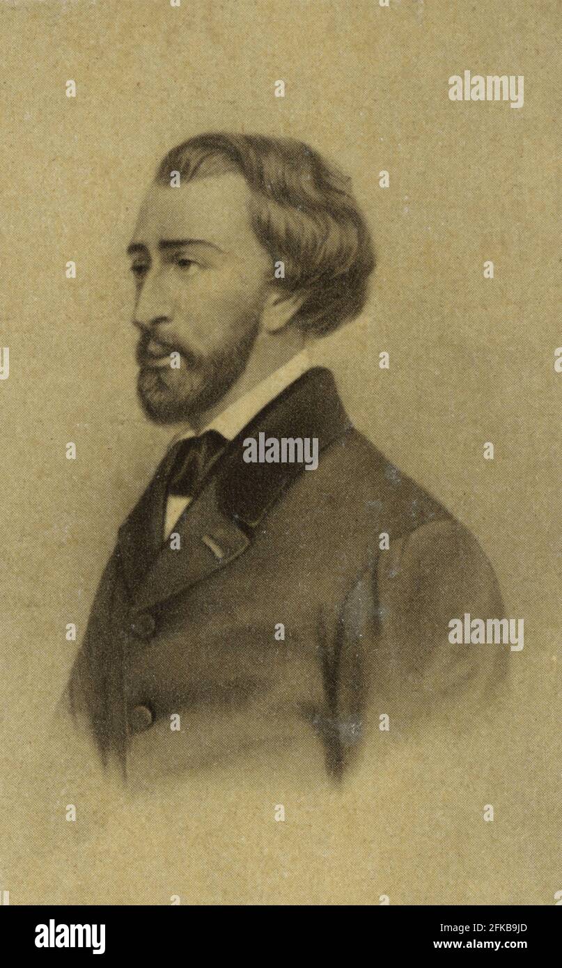 Alfred de Musset (1810-1857) A writer who had a romantic affair with ...