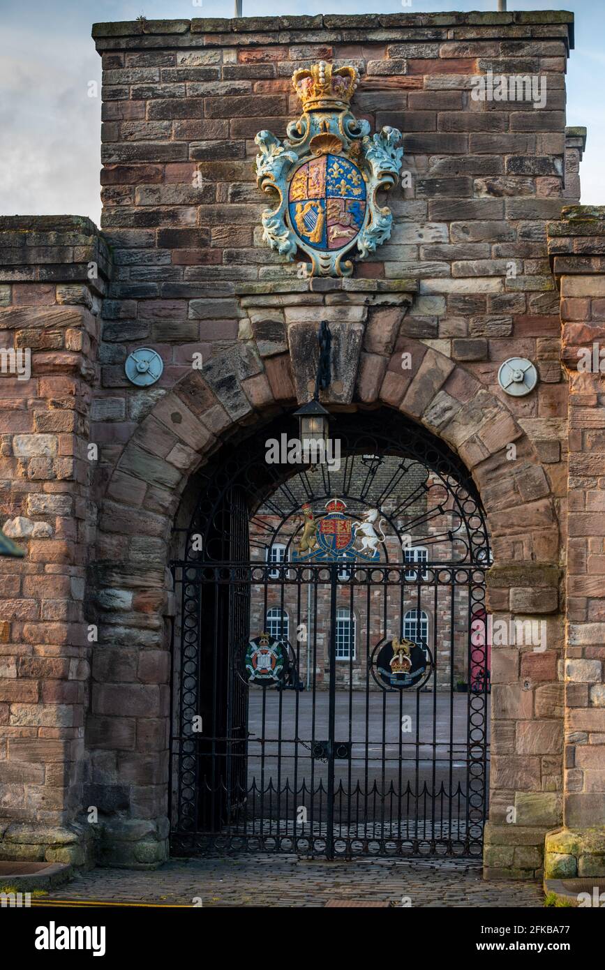The first purpose built army barracks in the UK in Berwick upon Tweed ...