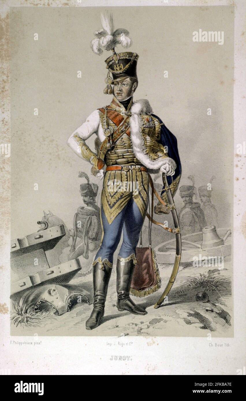 Jean-Andoche Junot, duc d' Abrantès. 1771-1813. Governor-general of ...