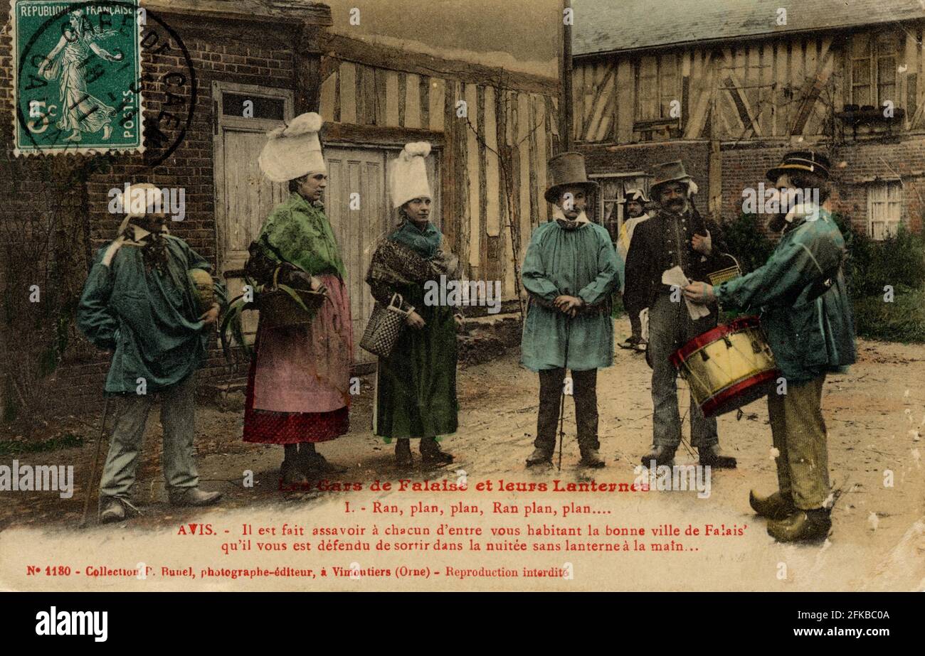 FOLKLORE. French department: 14 - Calvados. Region: Normandy (formerly ...