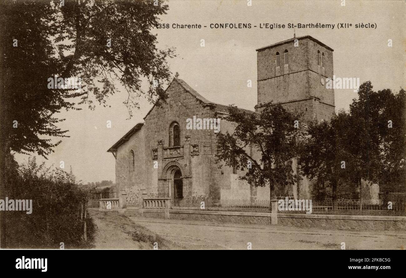 CONFOLENS. French department: 16 - Charente. Region: Nouvelle-Aquitaine ...