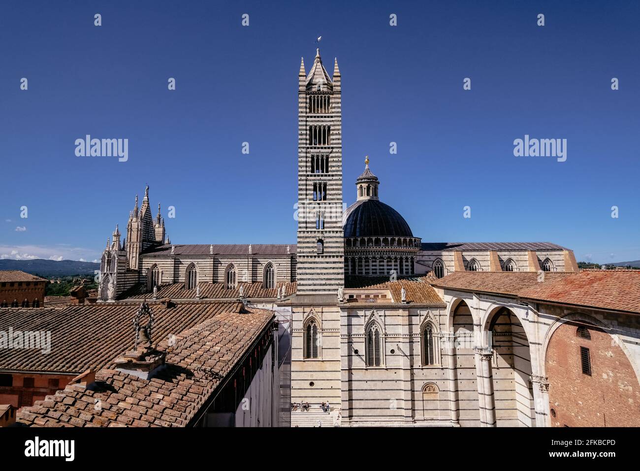 Siena view from tower hi-res stock photography and images - Alamy