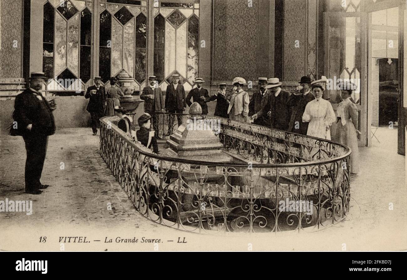 LA GRANDE SOURCE DE VITTEL 88-VOSGES Region: Grand Est (formerly ...