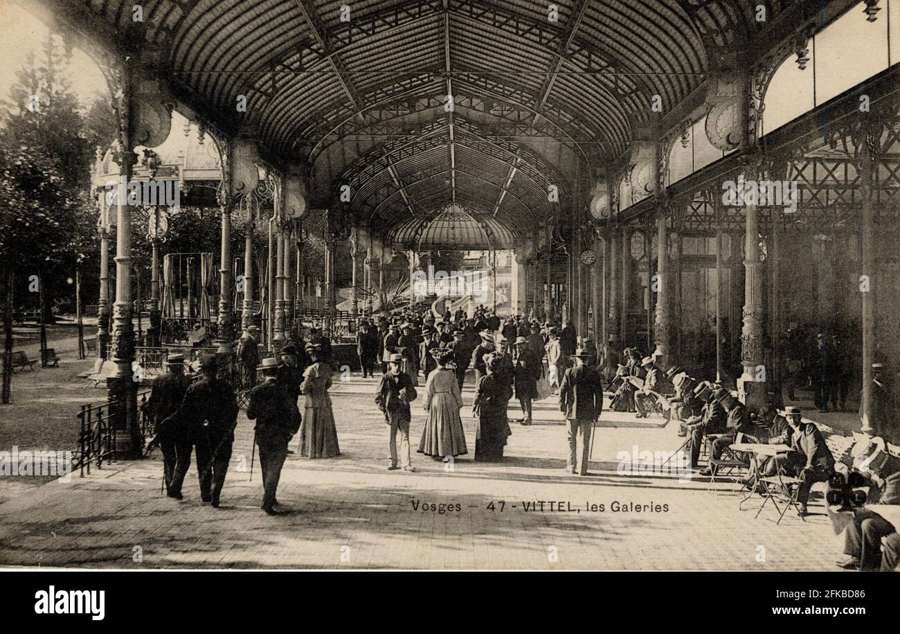 LES GALERIES DE VITTEL 88-VOSGES Region: Grand Est (formerly Lorraine ...