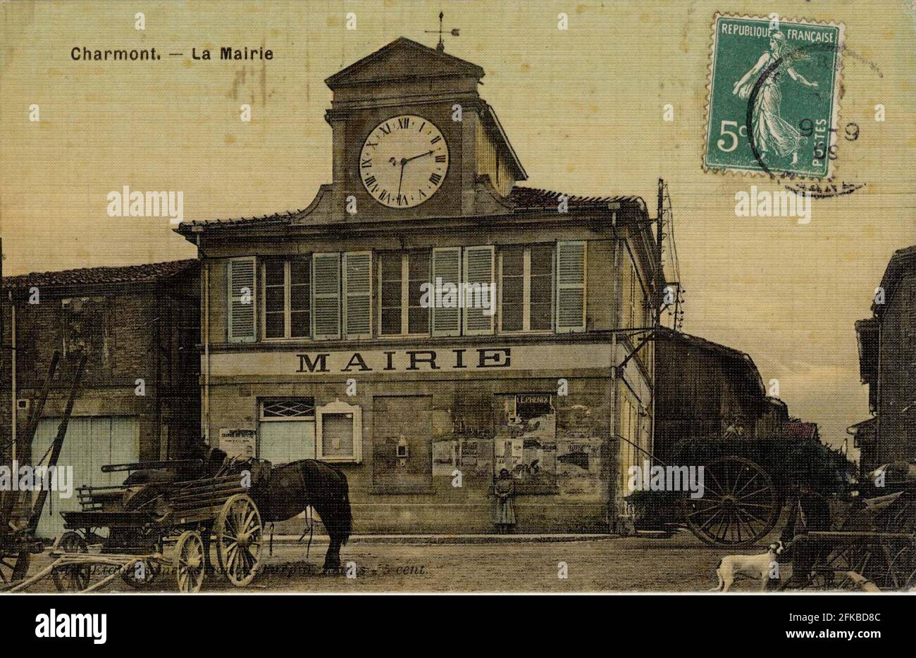 LA MAIRIE DE CHARMONT 51-MARNE Region: Grand Est (formerly Champagne ...