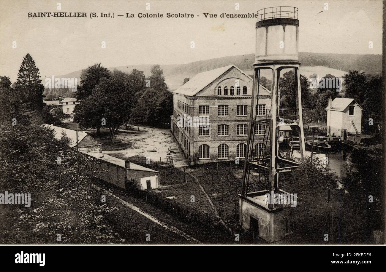 LE GROUPE SCOLAIRE DE SAINT-HELLIER 76-SEINE-MARITIME Region: Normandie ...