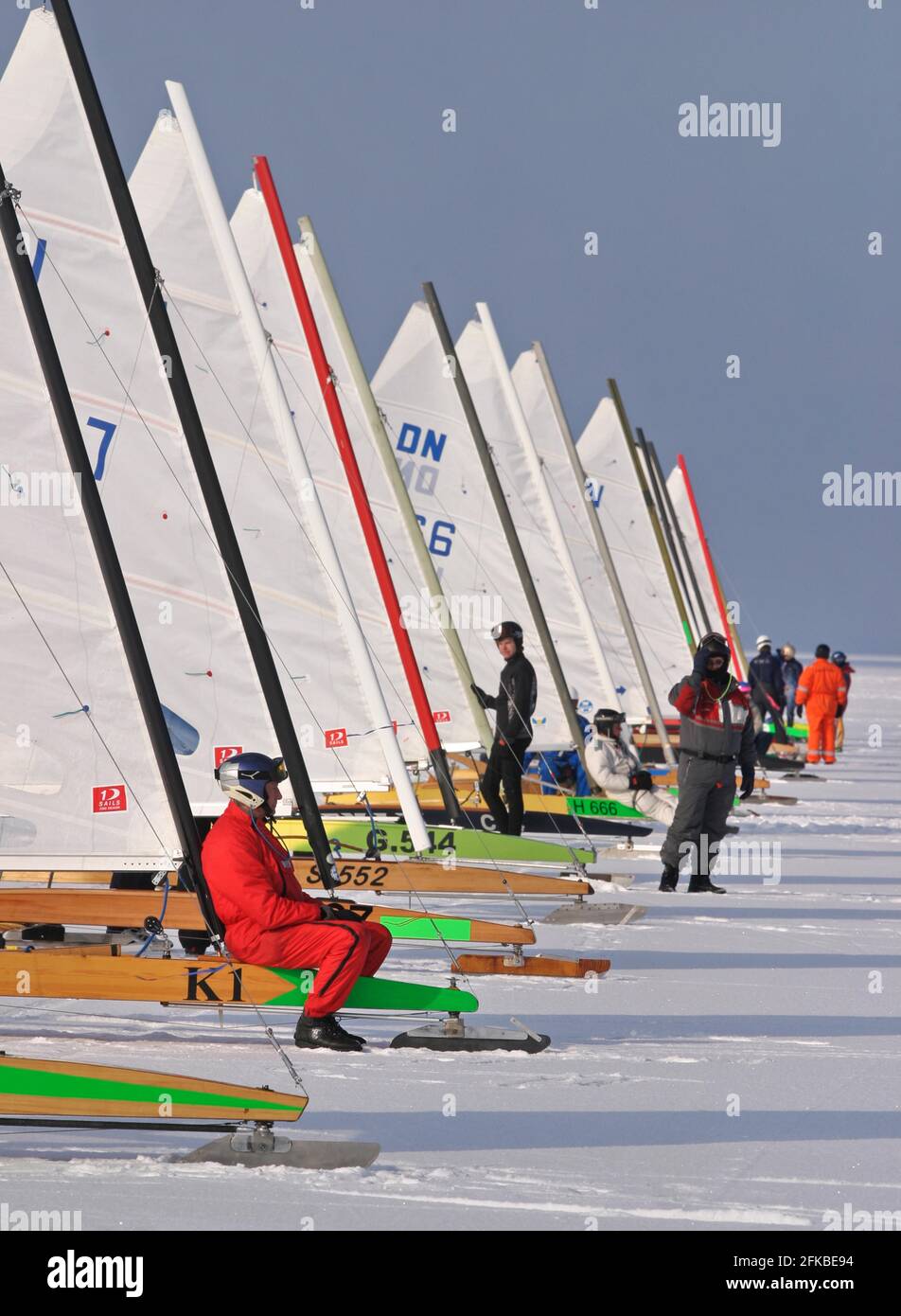 World Championships and European Championships competitions in iceboat ...