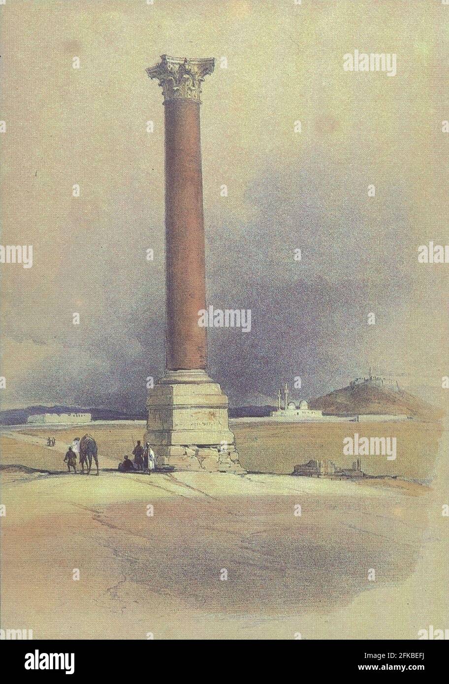 Column in Egypt. Campaign in Egypt (1798-1799) Paris, Fondation ...