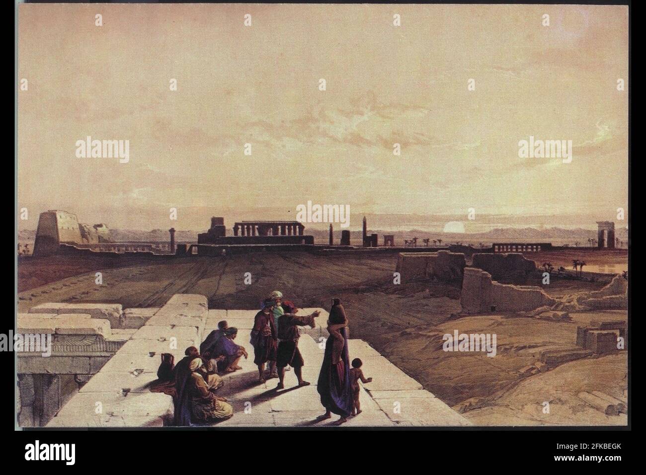 Landscape and Inhabitants in Egypt. Campaign in Egypt (1798-1799) Paris ...