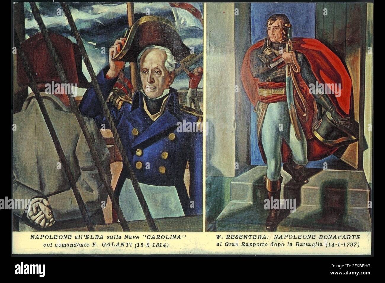 1814 napoleon hi-res stock photography and images - Alamy