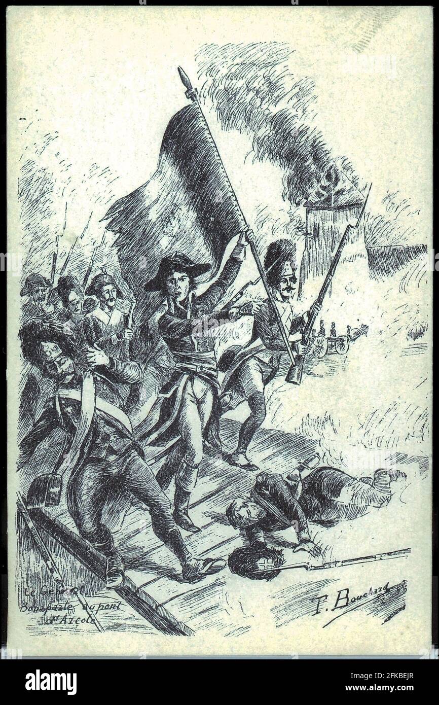 Battle of arcole bridge hi-res stock photography and images - Alamy