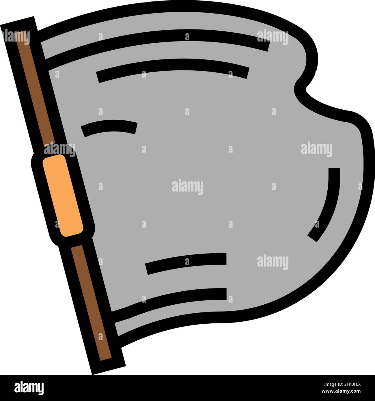 concrete building material color icon vector illustration Stock Vector ...