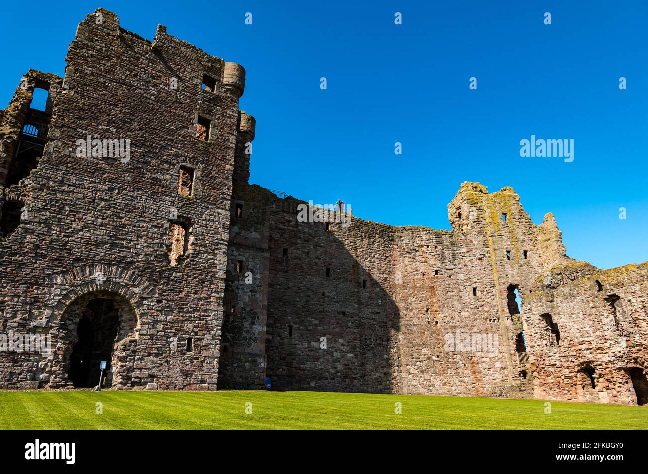 East Lothian, Scotland, United Kingdom, 30th April 2021. Historic ...