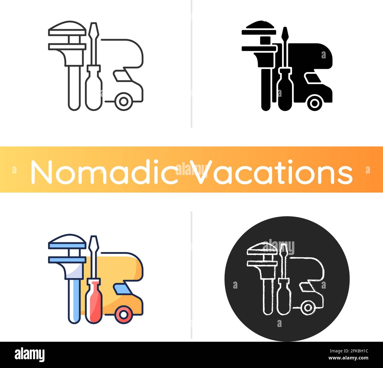 RV maintenance icon Stock Vector Image & Art - Alamy