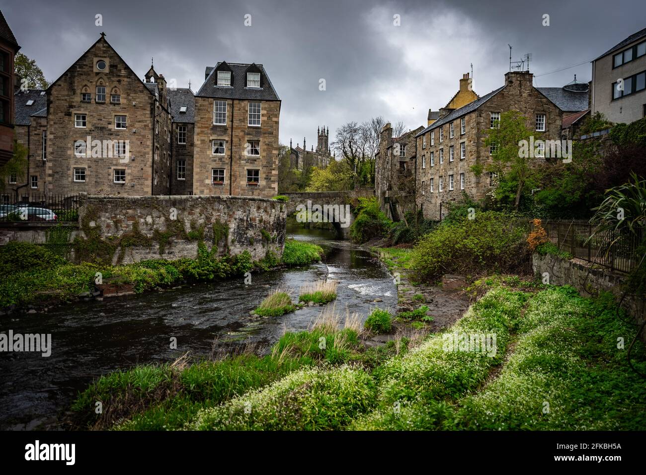 dean village edinburgh Stock Photo - Alamy
