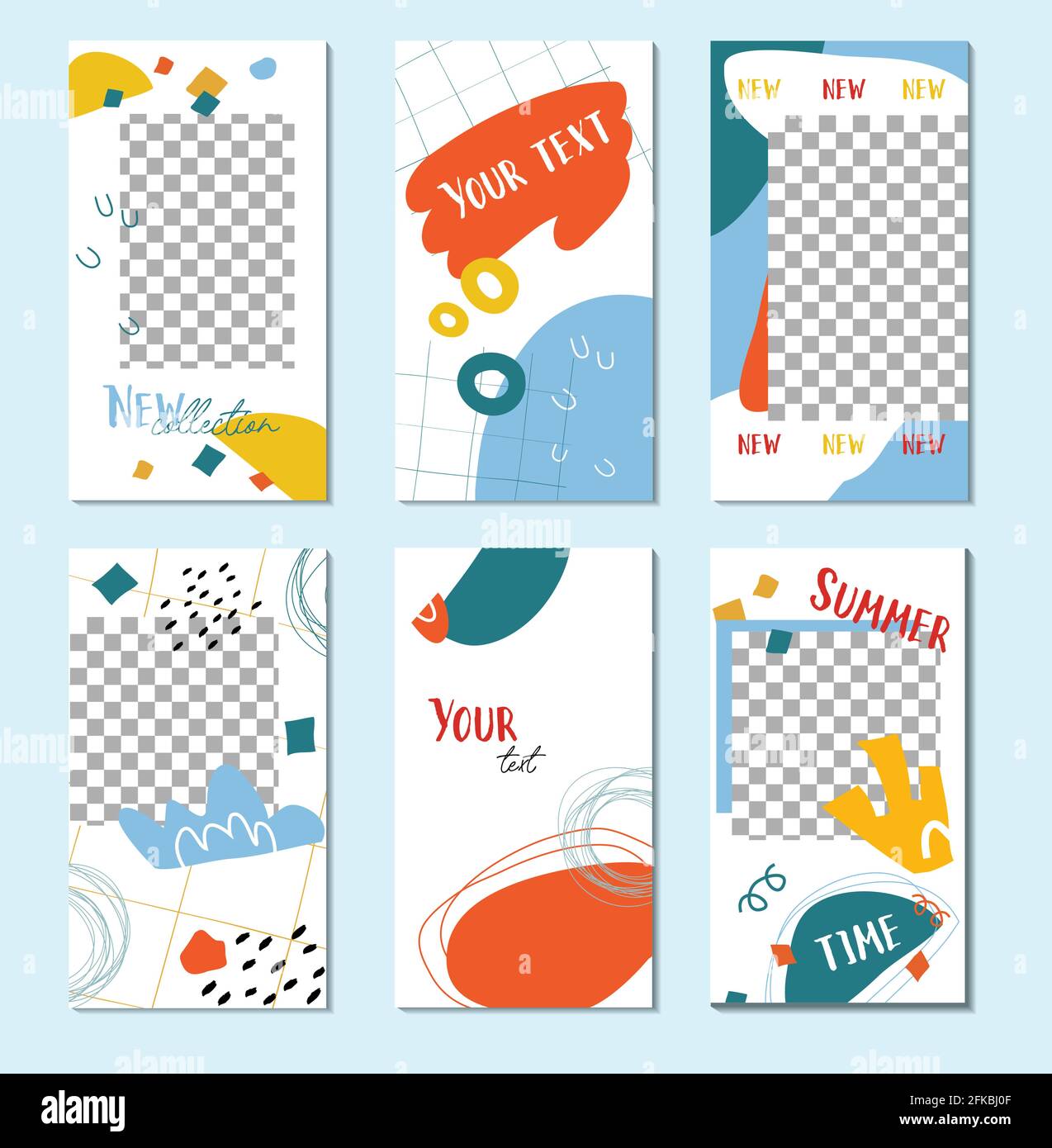 Modern geometric prints Stock Vector Images - Alamy