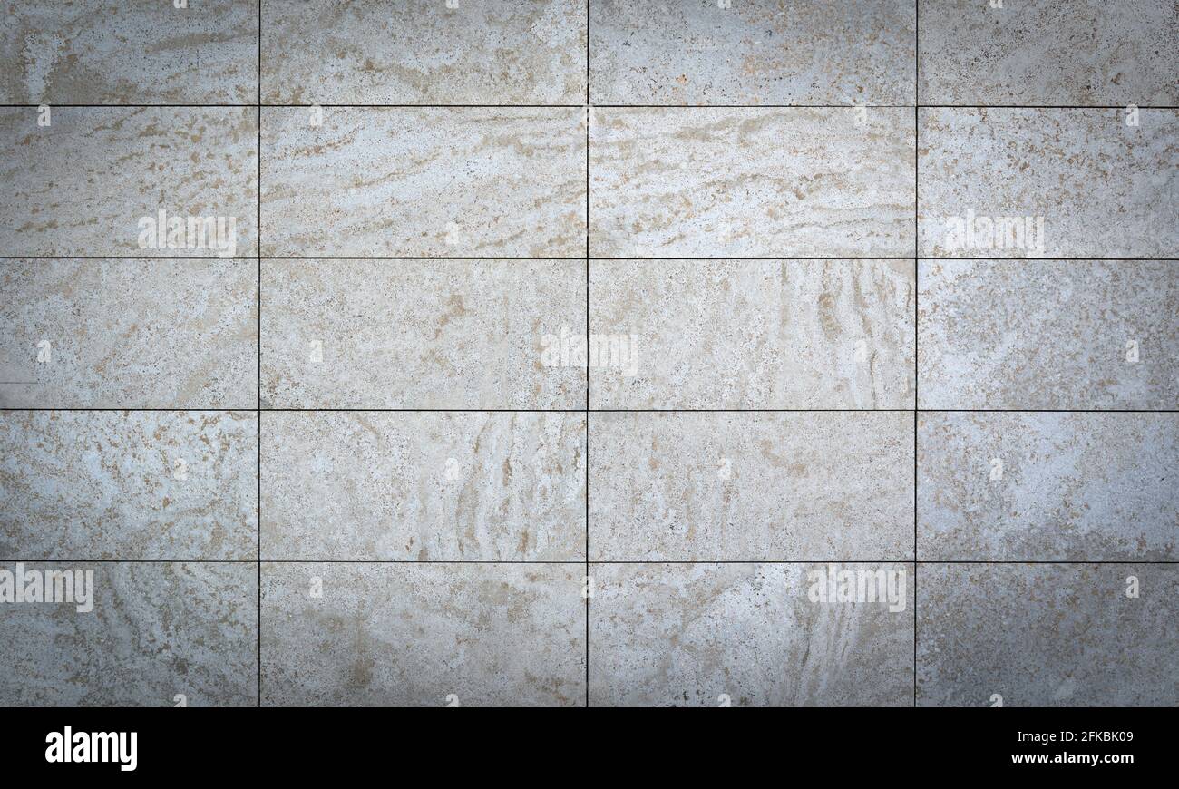 modern facade marbled tiles stone background texture with copy space ...