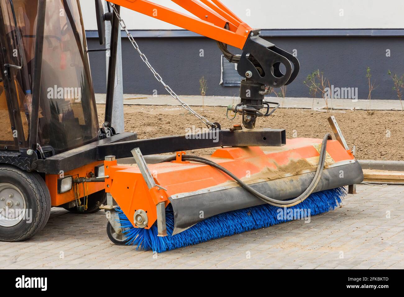 Sweeper machine, modern service and technology equipment for city ...