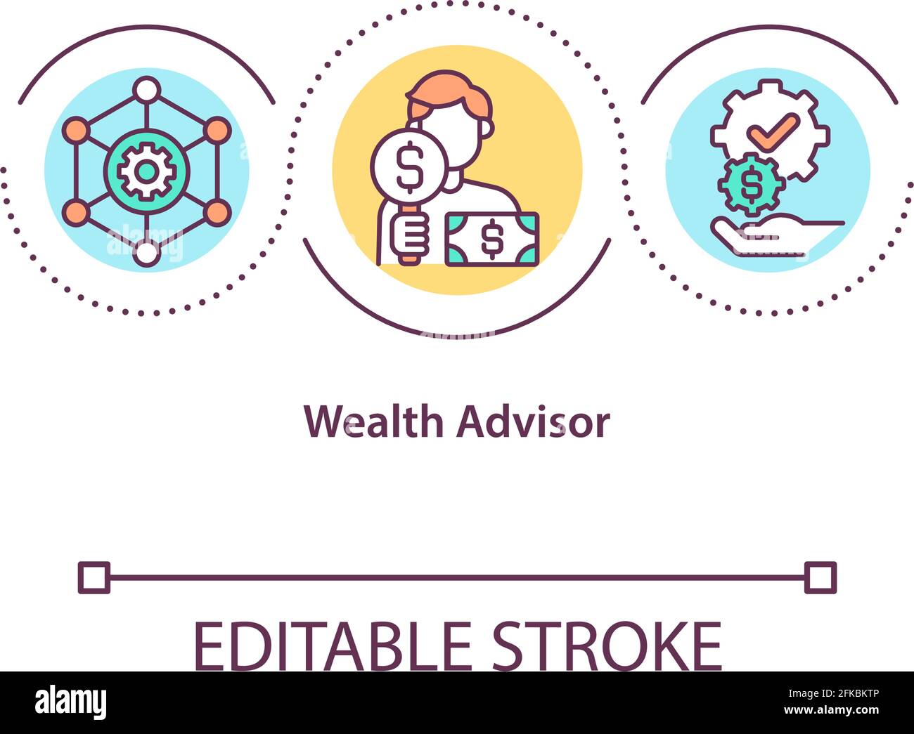 Strategic advisor Stock Vector Images - Alamy