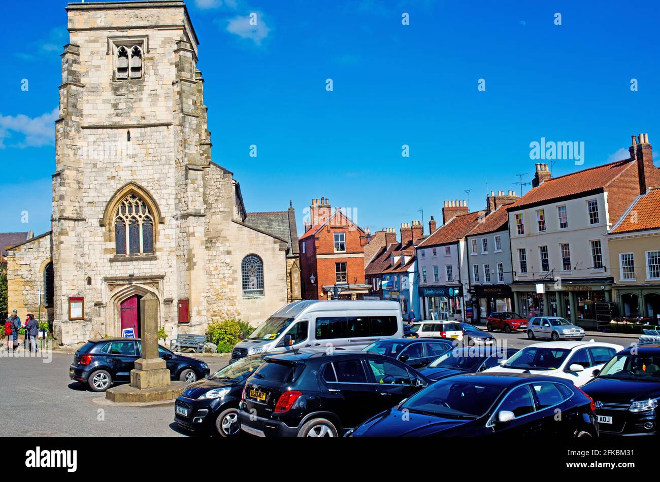 St Michaels Church, Malton, North Yorkshire, England Stock Photo - Alamy