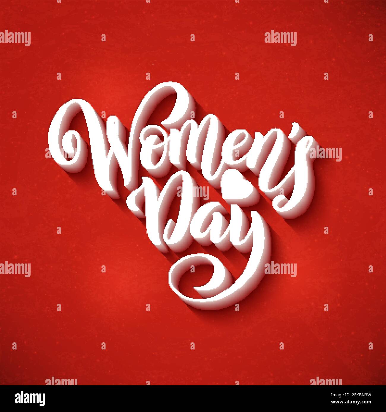 8 March International womens day greeting card. Template poster with ...