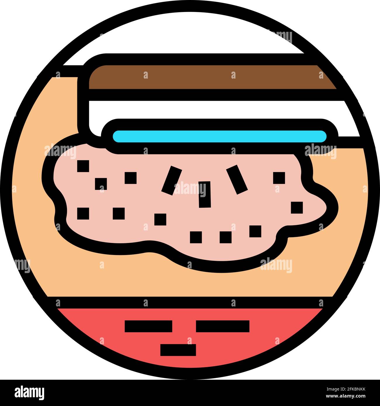 phototherapy treat color icon vector illustration Stock Vector Image ...