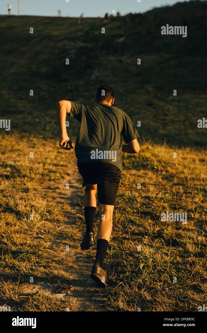 Athlete running hi-res stock photography and images - Alamy