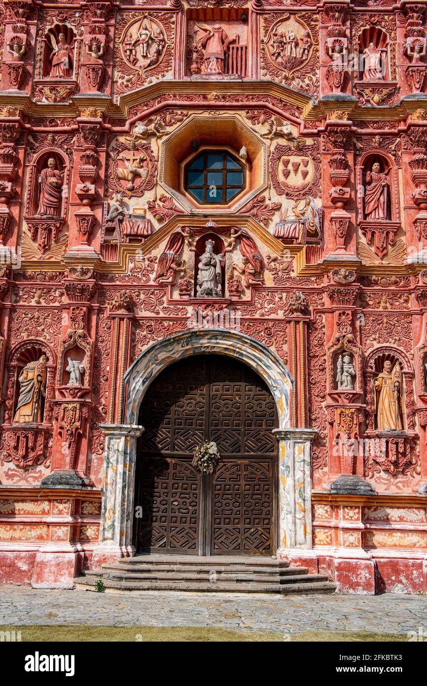 Beautiful facade of the Landa Mission, UNESCO, Franciscan Missions in ...