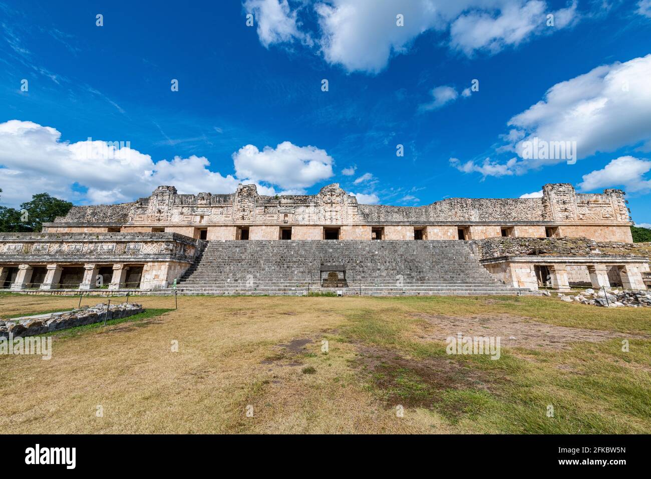 The Maya ruins of Uxmal, UNESCO World Heritage Site, Yucatan, Mexico ...