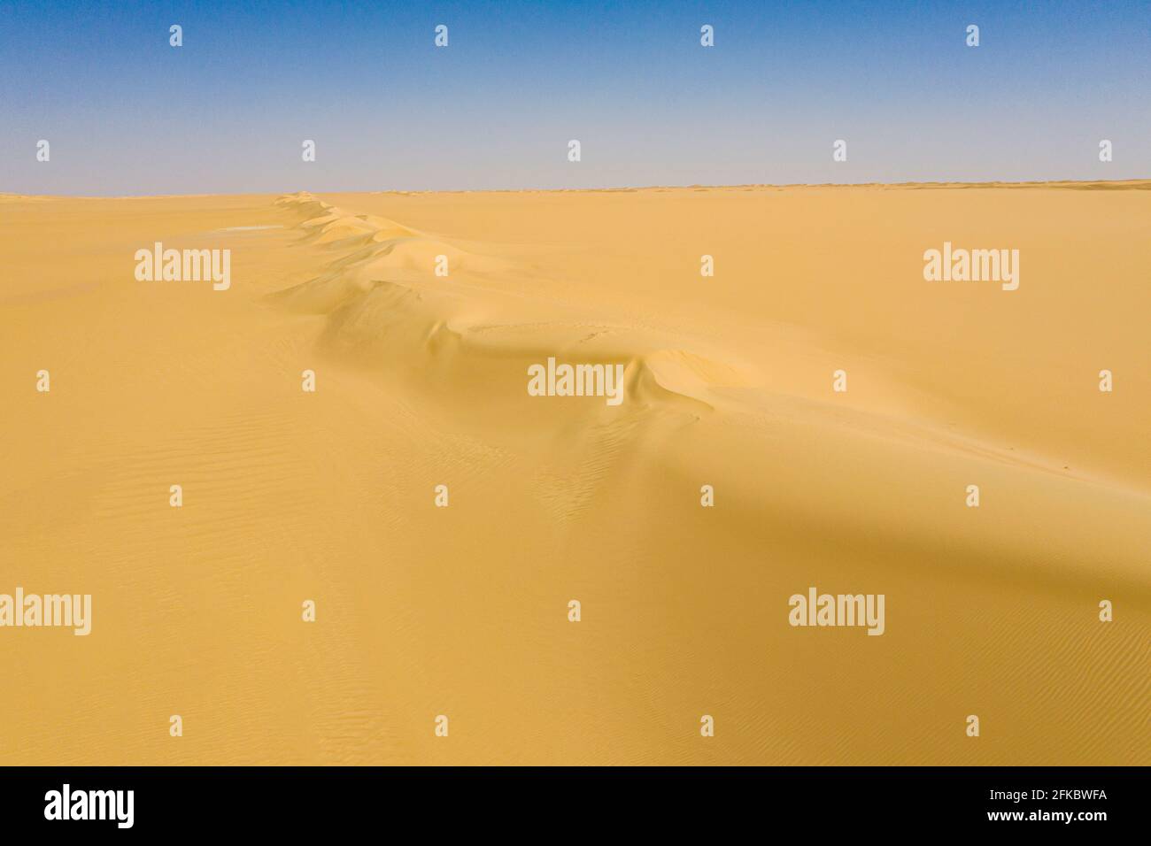 Aerials from the Tenere desert between Bilma and Fachi, Niger, West ...
