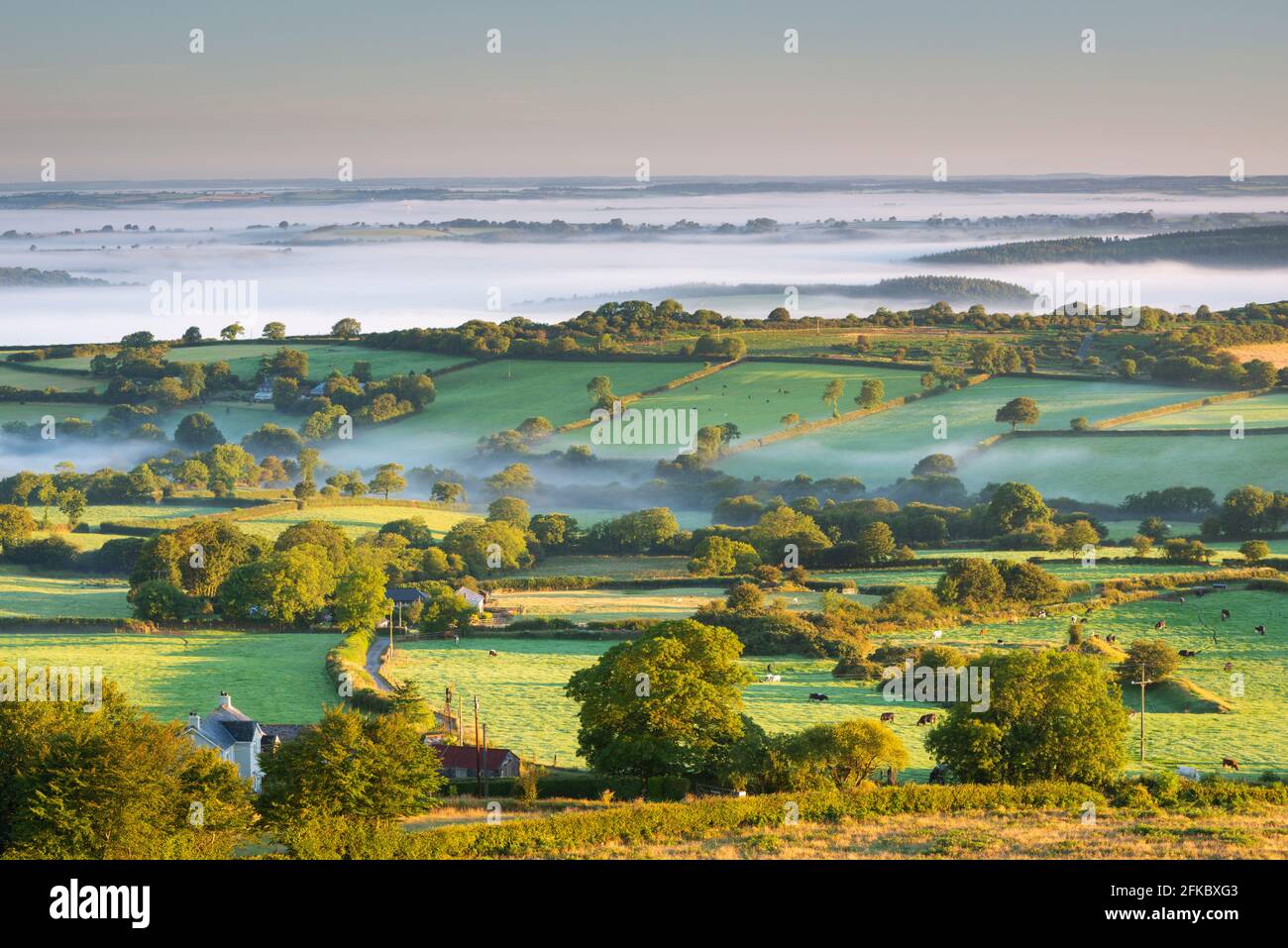 Mist shrouded landscapes hi-res stock photography and images - Alamy