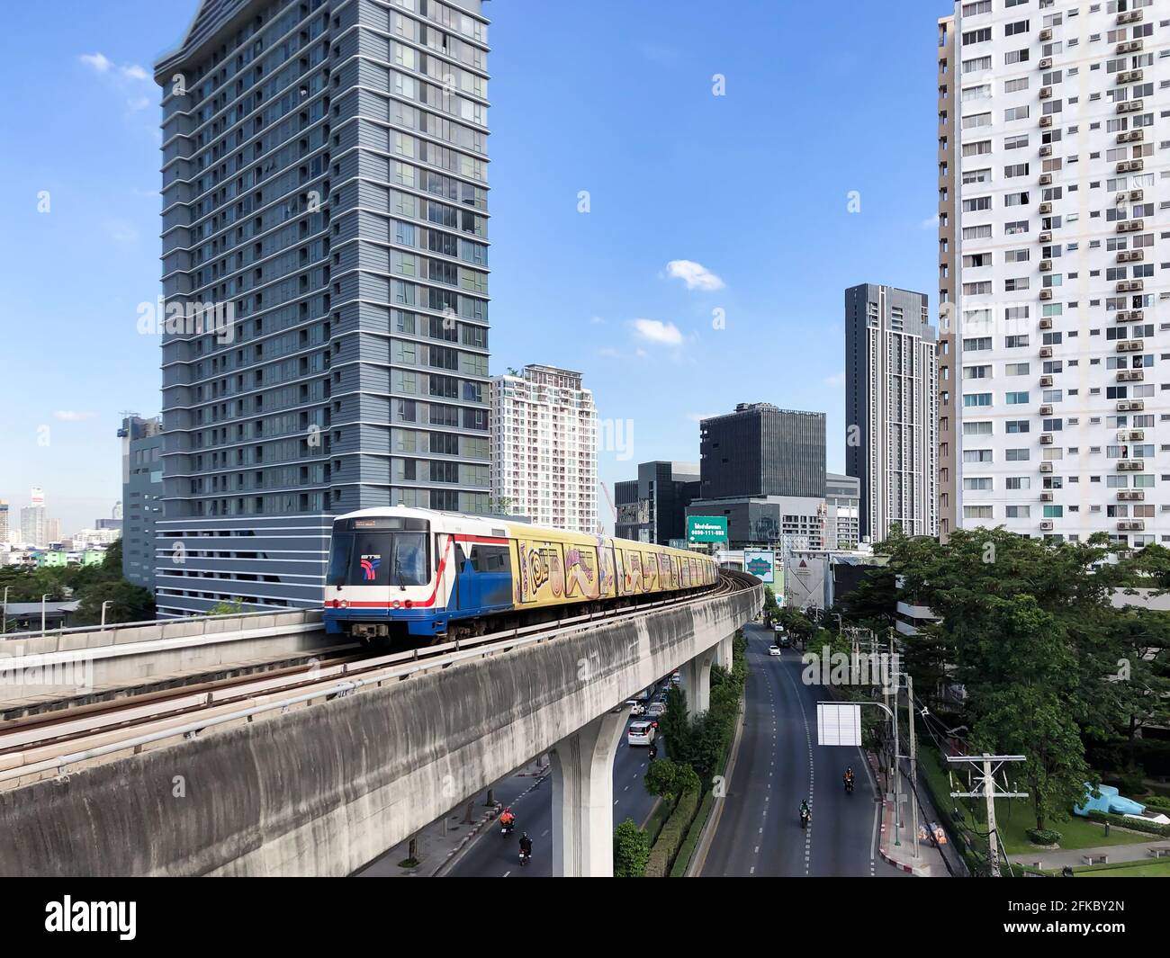 Bangkok, Thailand - 2 Dec 2020, The environment all around of Bangkok ...