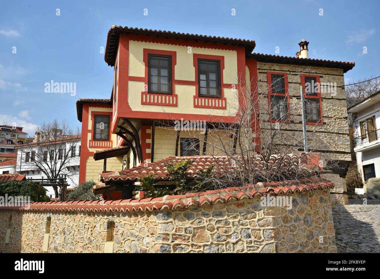 Traditional Macedonian - Ottoman style mansions in the multi-ethnic ...