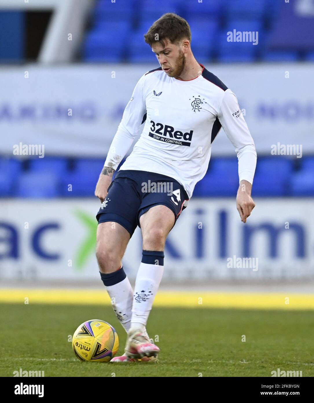 File photo dated 21-04-2021 of Rangers' Jack Simpson. Issue date ...