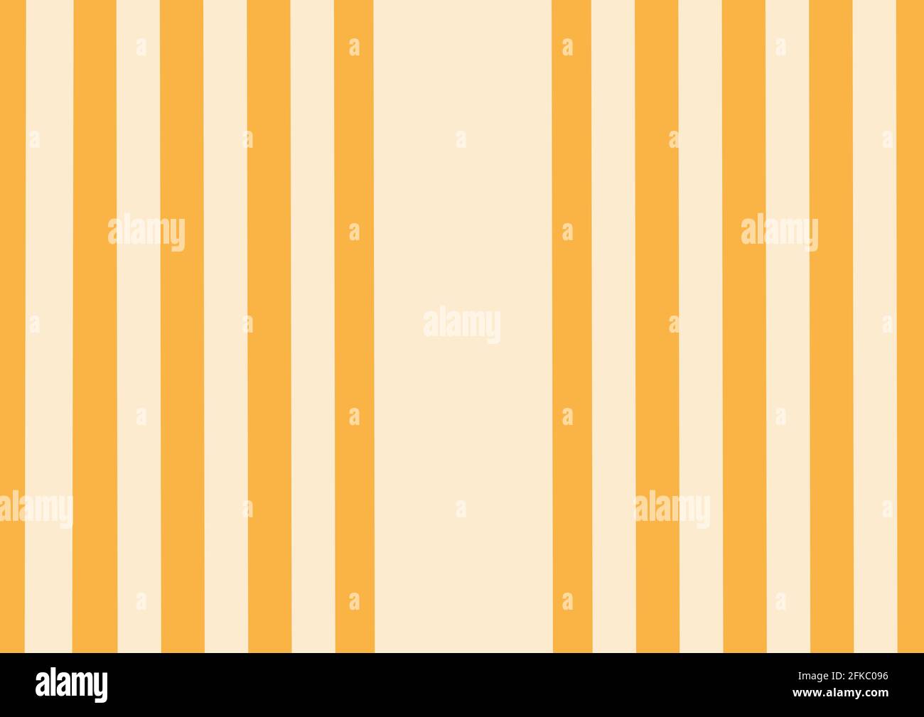 Digital generated image of vertical yellow stipes with copy space over pink background Stock ...