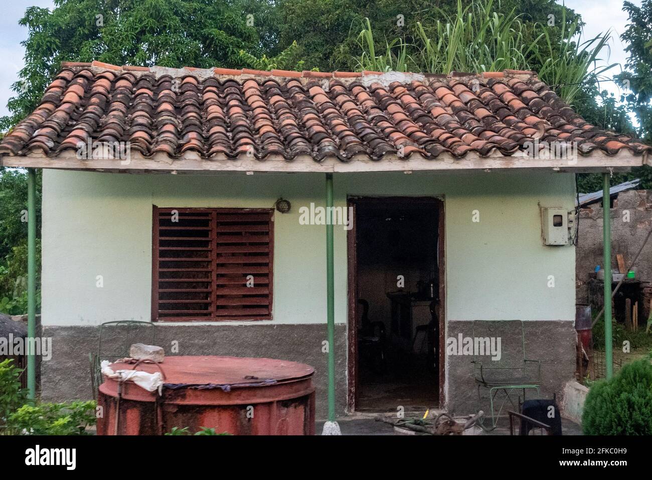 Cuban rural house, part of a series Stock Photo - Alamy