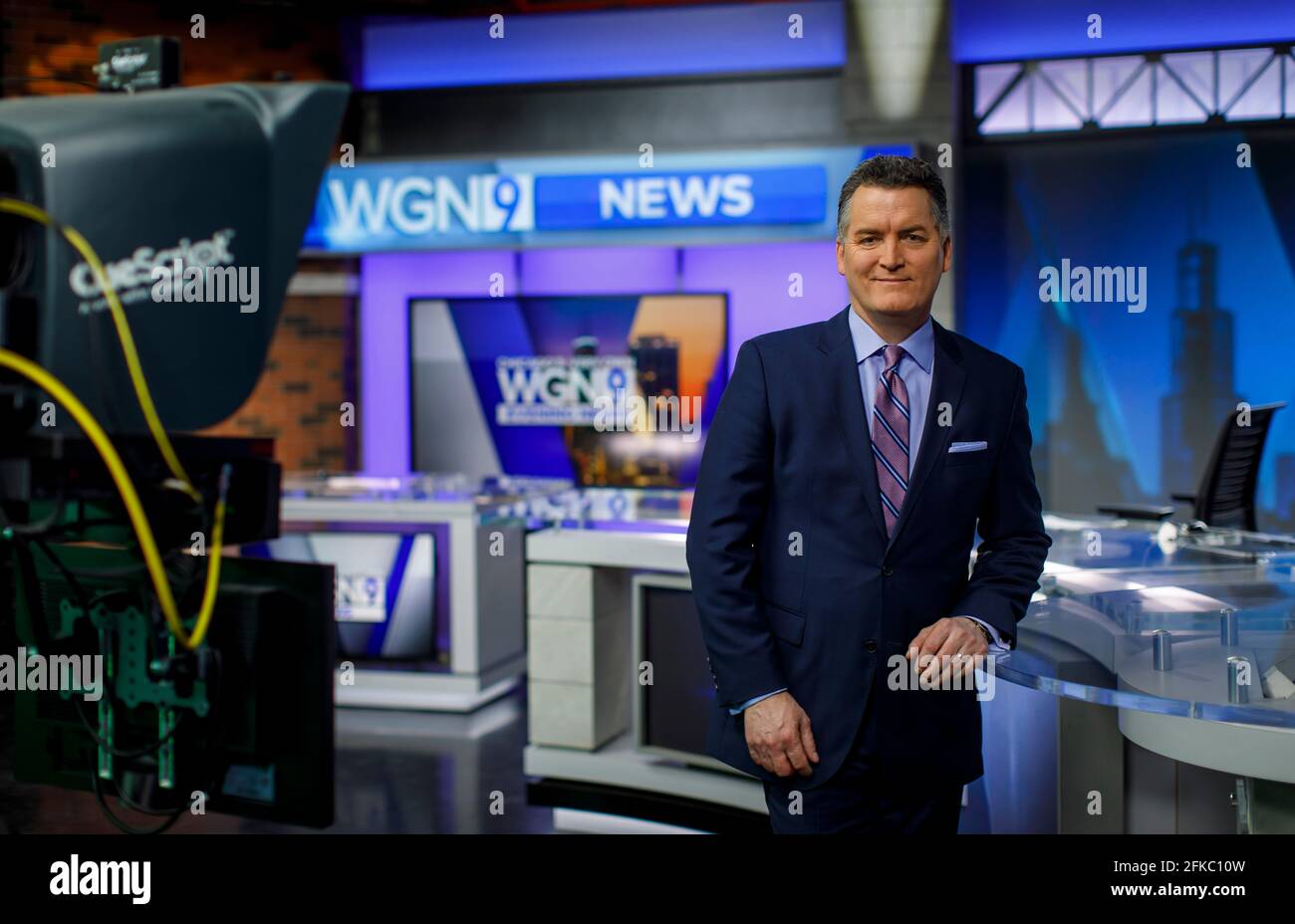 NewsNation anchor Joe Donlon, shown here in 2019, had an exclusive sit ...