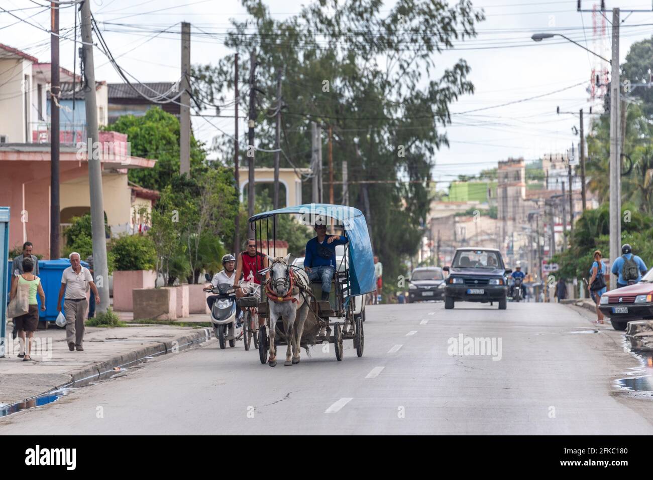 Transportation in Cuba during 2016, Part of a Series Stock Photo - Alamy