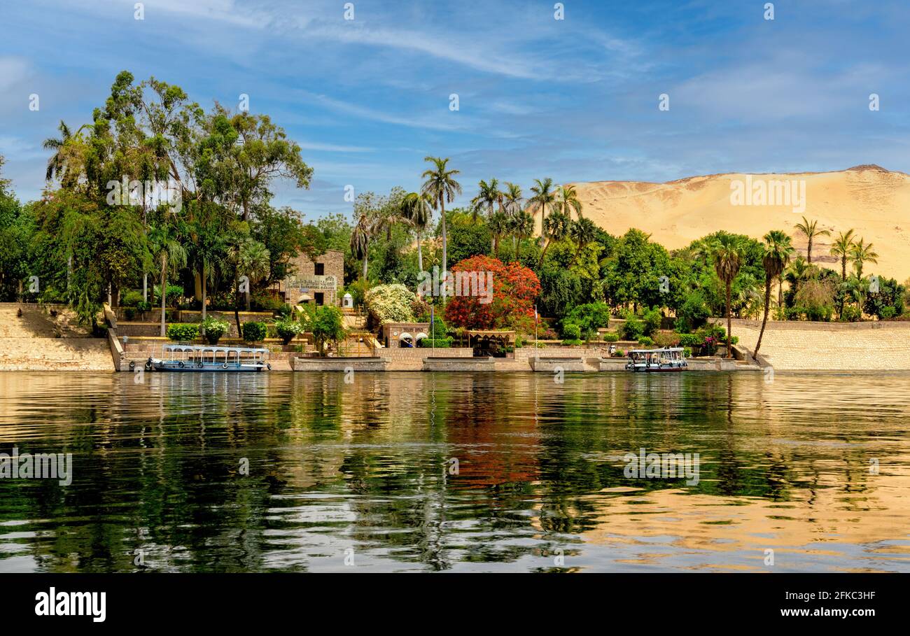 Aswan botanical garden hi-res stock photography and images - Alamy