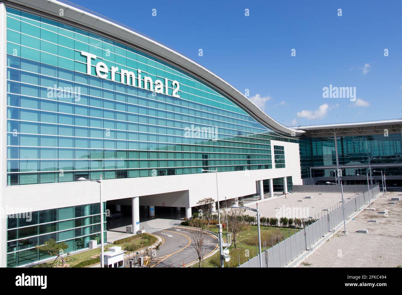 Sep 4, 2018 : Seoul, South Korea, Terminal 2 building at Incheon ...