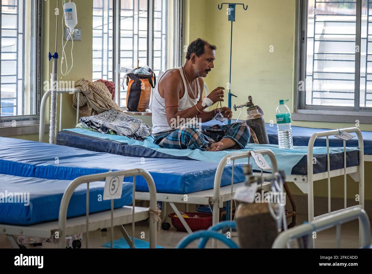 Inside Hospital Room With Patient