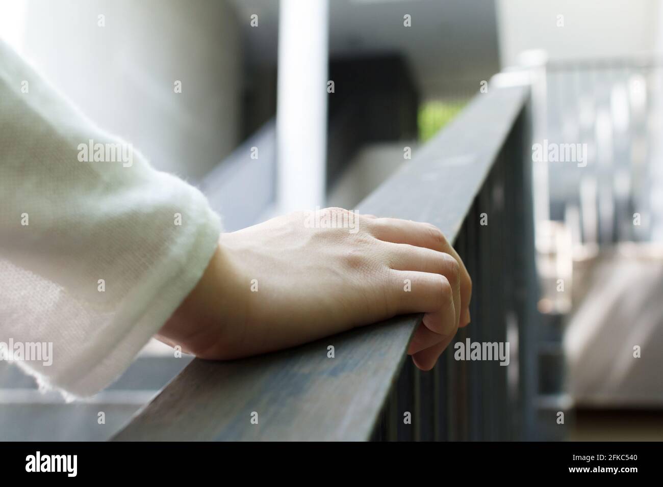Hand rail elderly hi-res stock photography and images - Alamy