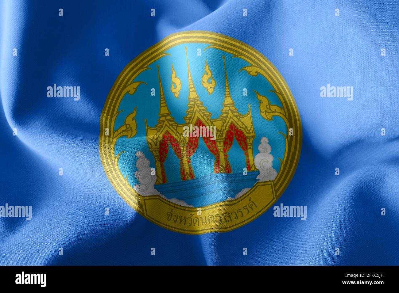 Flag nakhon sawan province thailand hi-res stock photography and images ...