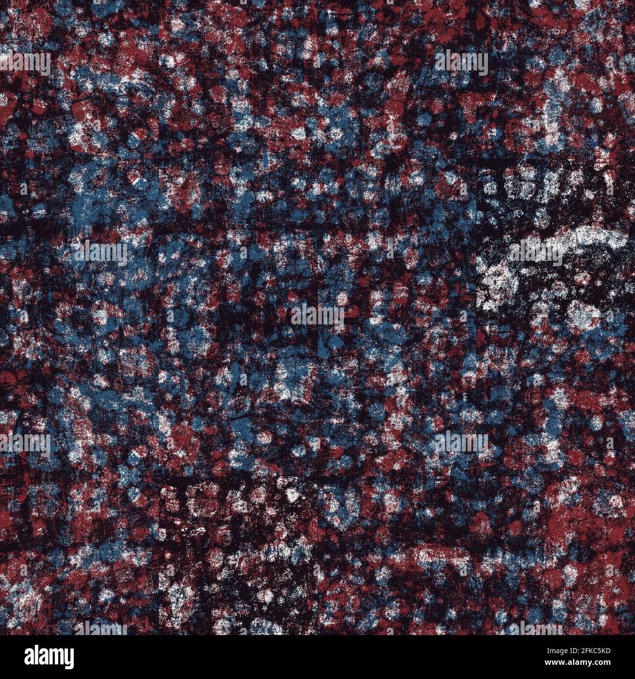Seamless abstract pattern in red blue black white Stock Photo - Alamy