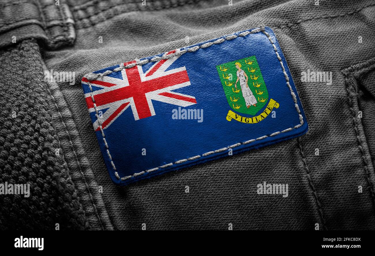 Flag Of The British Virgin Islands High Resolution Stock Photography ...