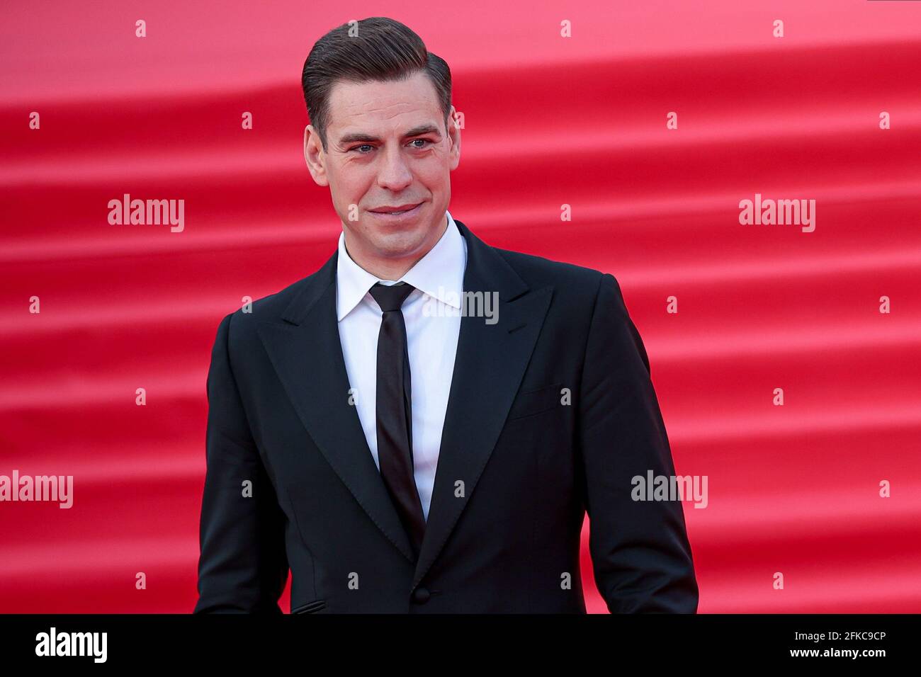 April 29, 2021. Moscow, Russia. Closing ceremony on the 43rd. Moscow ...