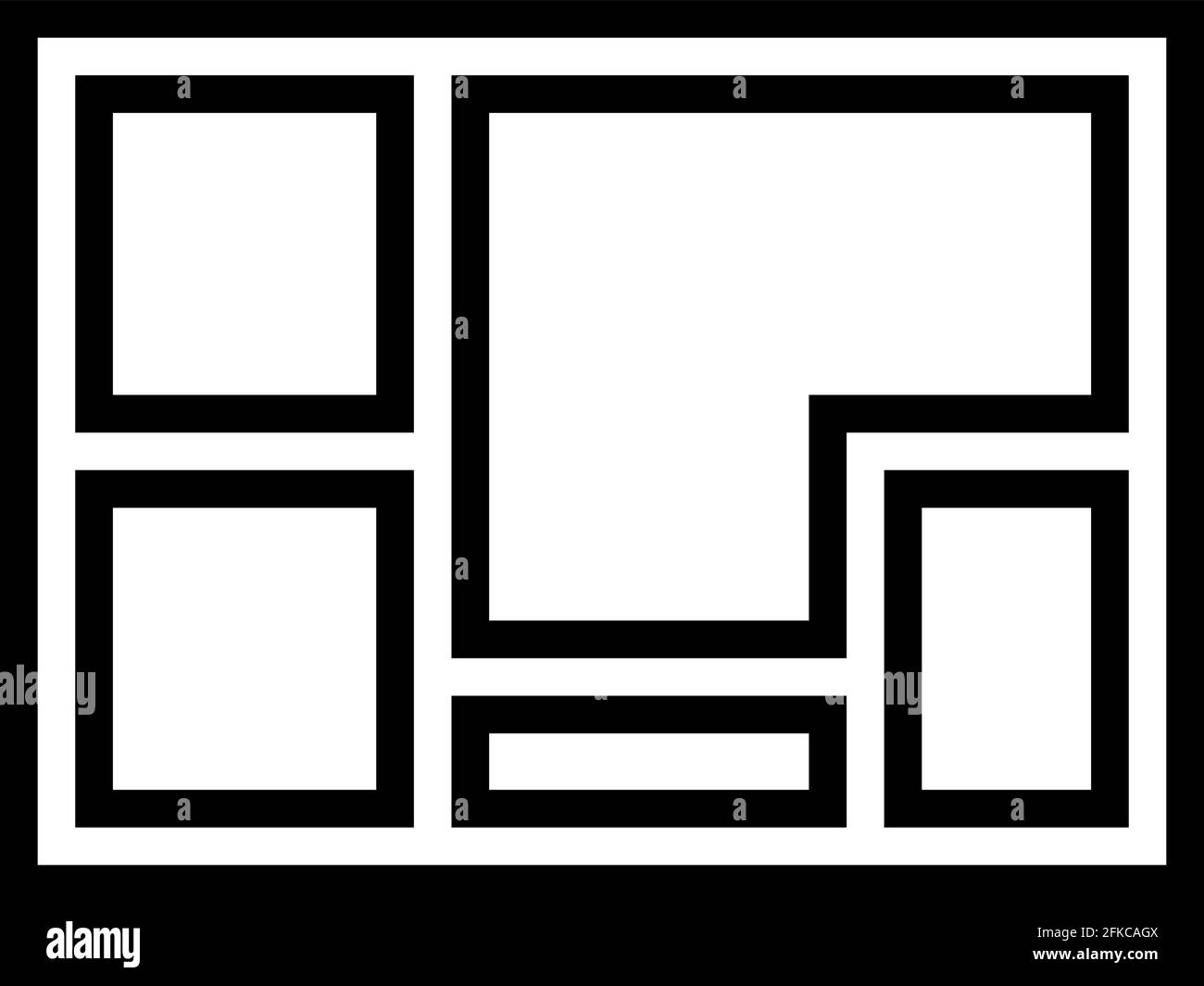 foundation concrete line icon vector illustration Stock Vector Image ...
