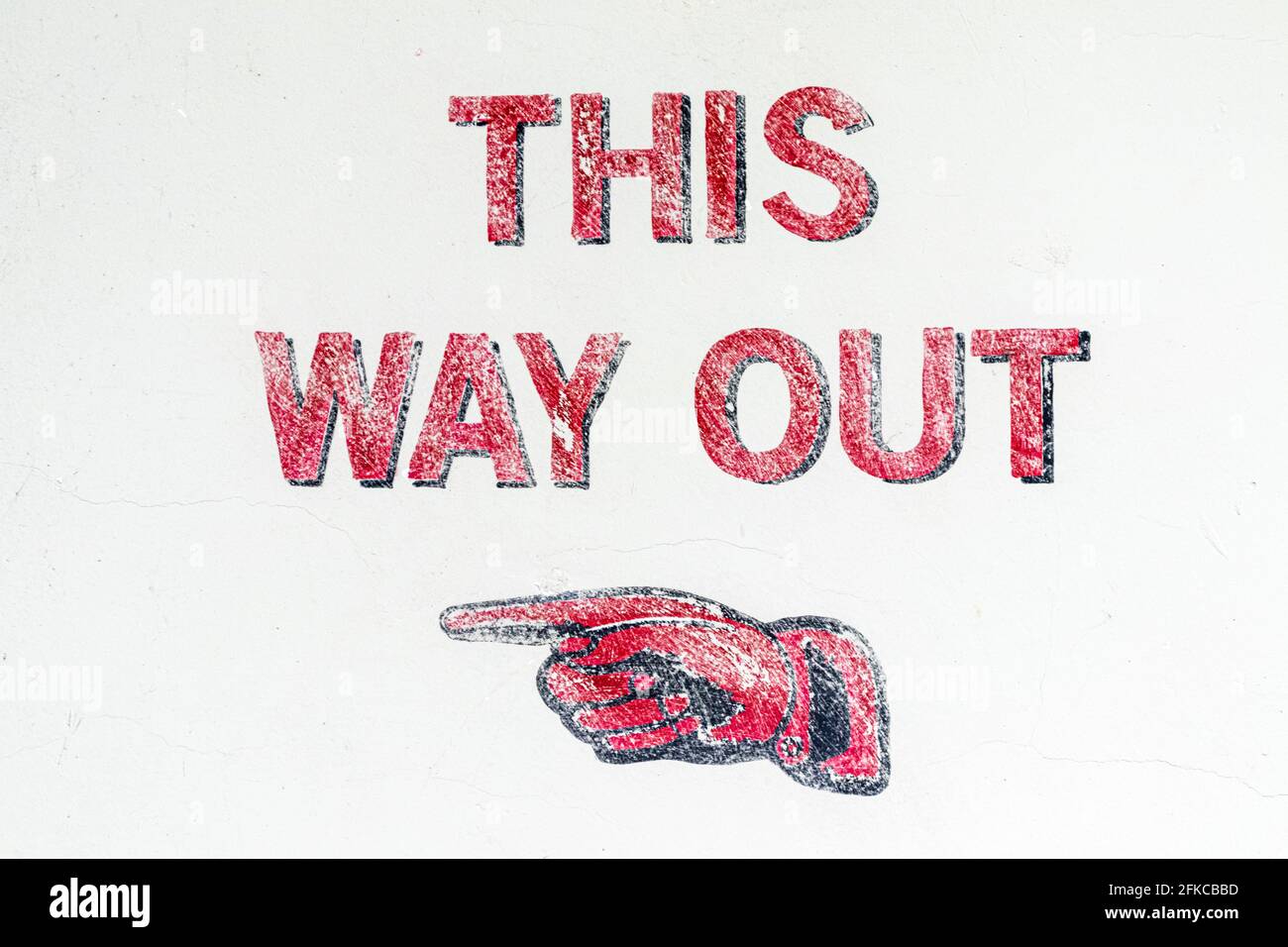 Hand pointing signs hi-res stock photography and images - Alamy